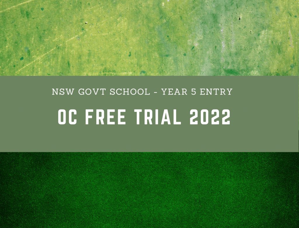 OC Test | OC Trial Test | Practice OC Test Paper