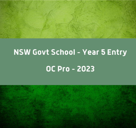 OC Test | OC Trial Test | Practice OC Test Paper