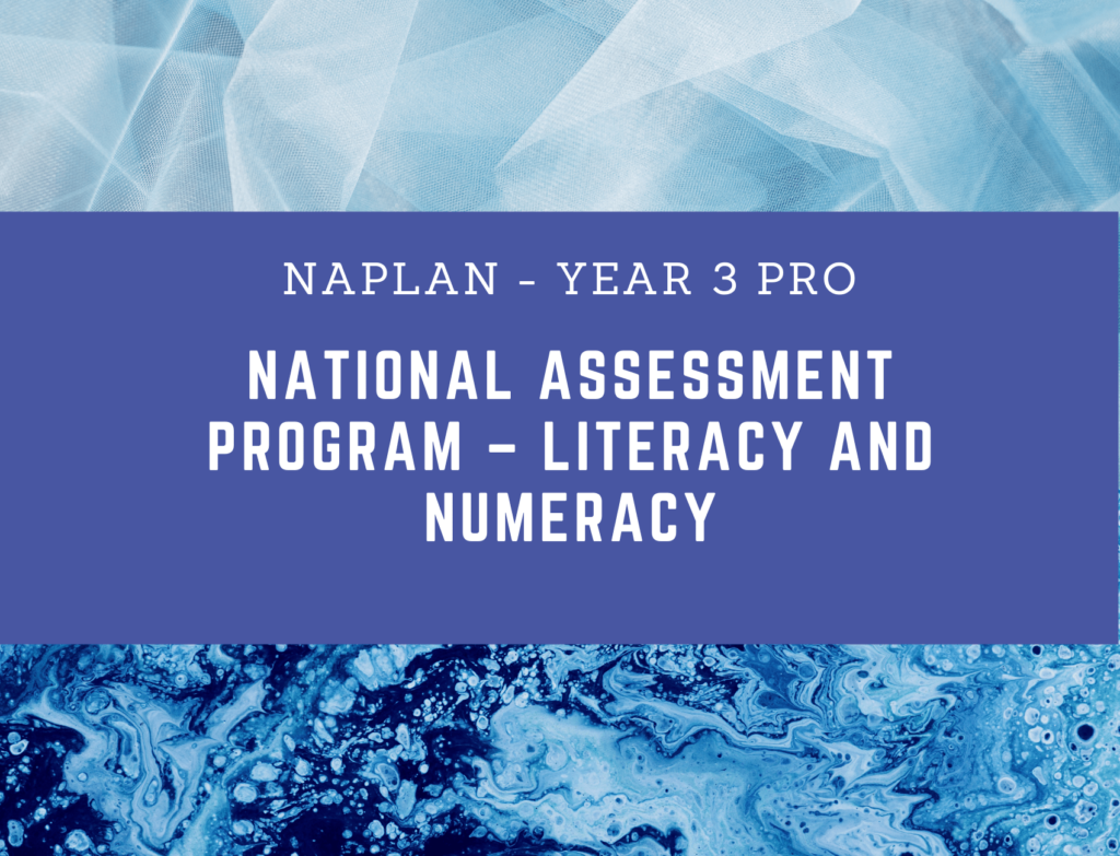 NAPLAN Test Year 3 Pro Package | Selectivetrial