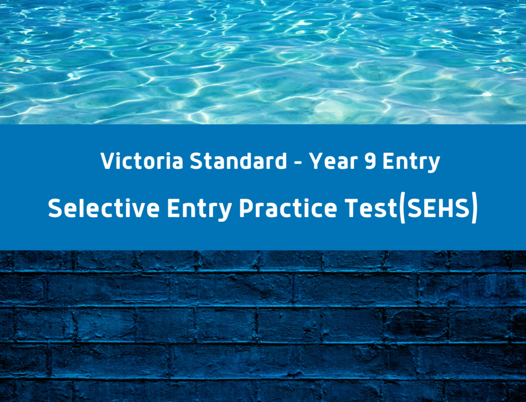 Victoria Selective Test - Standard - Selectivetrial