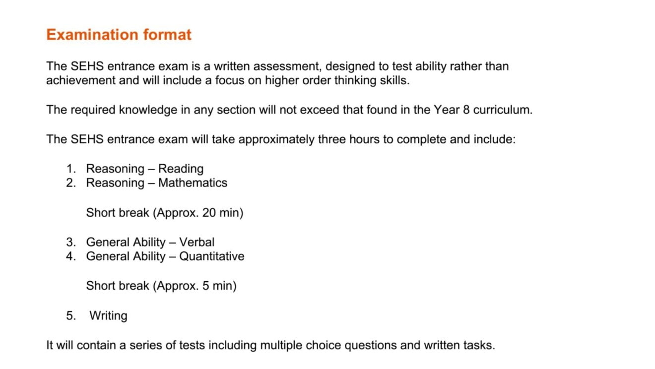 Victorian Selective High School Test 2026 - Selectivetrial