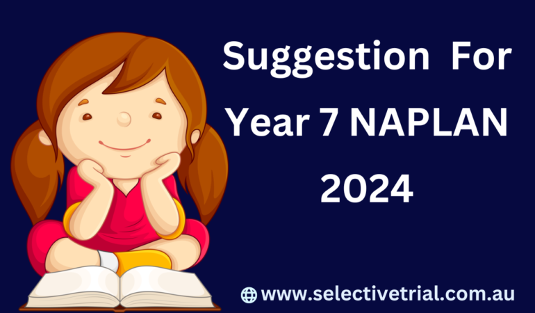 Suggestion for Year 7 NAPLAN 2024