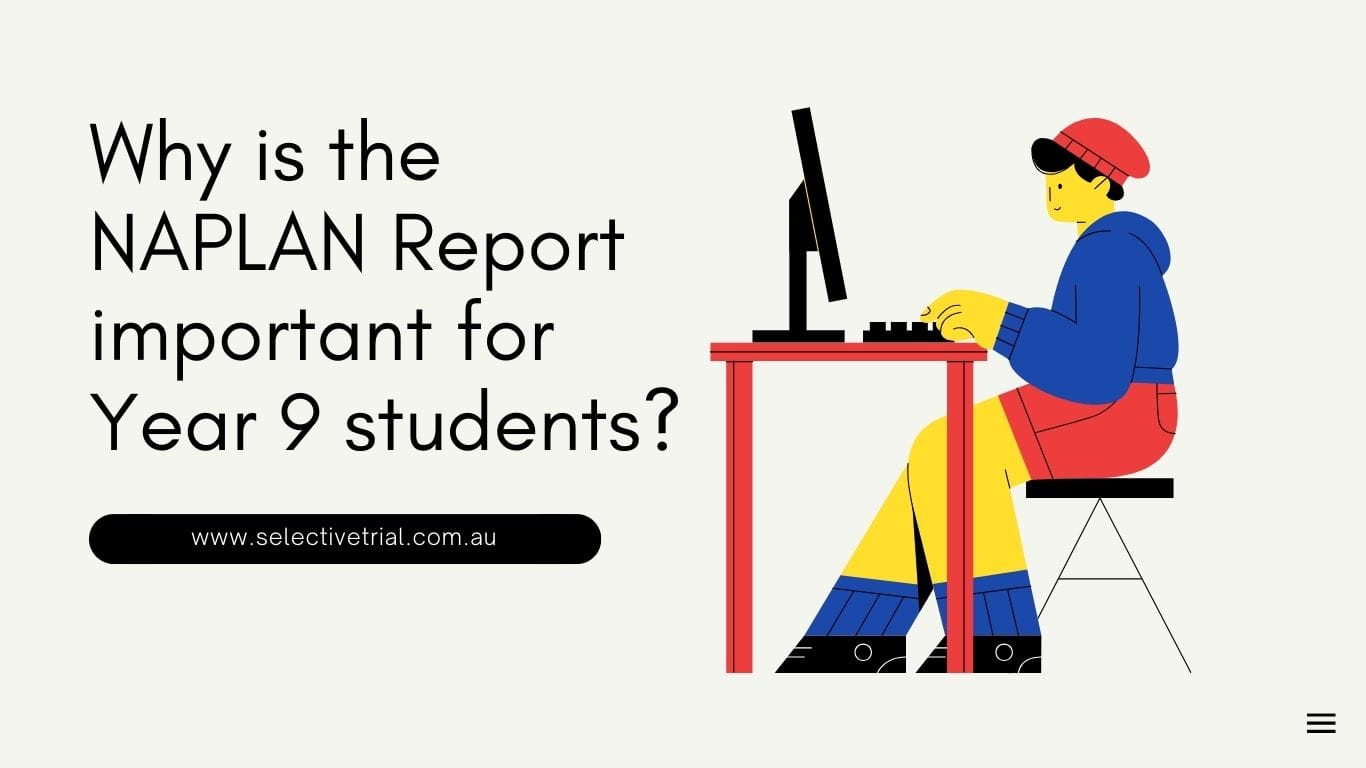 Why is the NAPLAN Report important for Year 9 students?